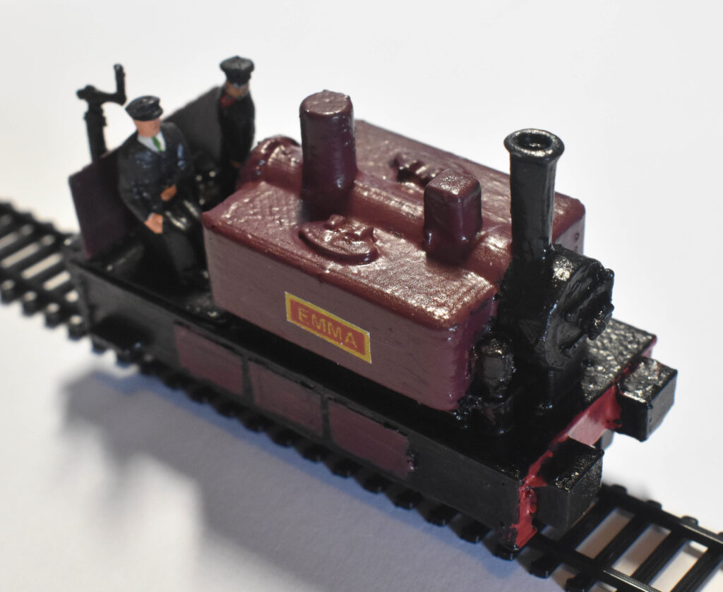 Meet ‘Emma’ the OO9 Locomotive – Burton Crumpnold